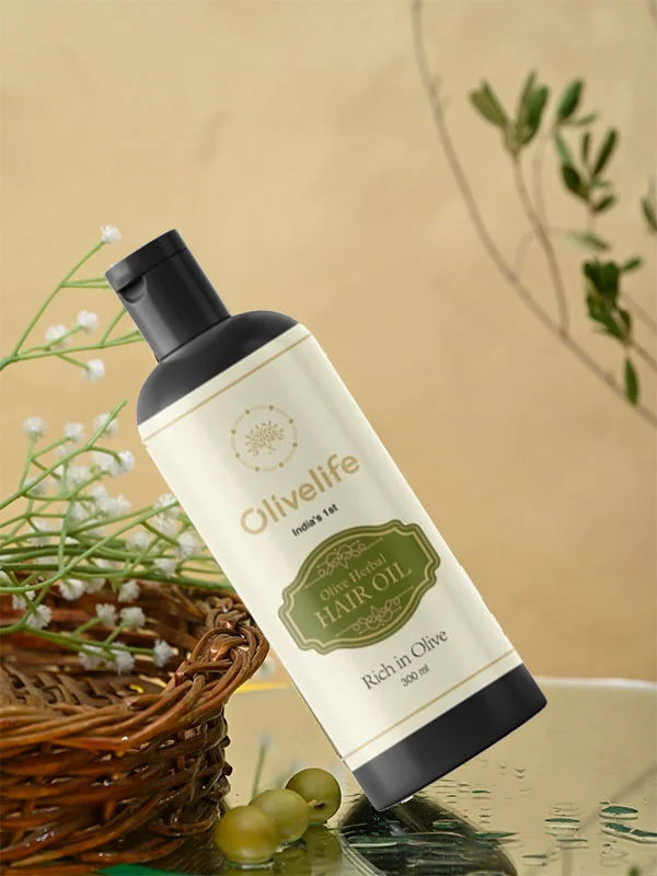 India’s 1st Olive Herbal Hair Oil – Nourishing & Strengthening Hair ...