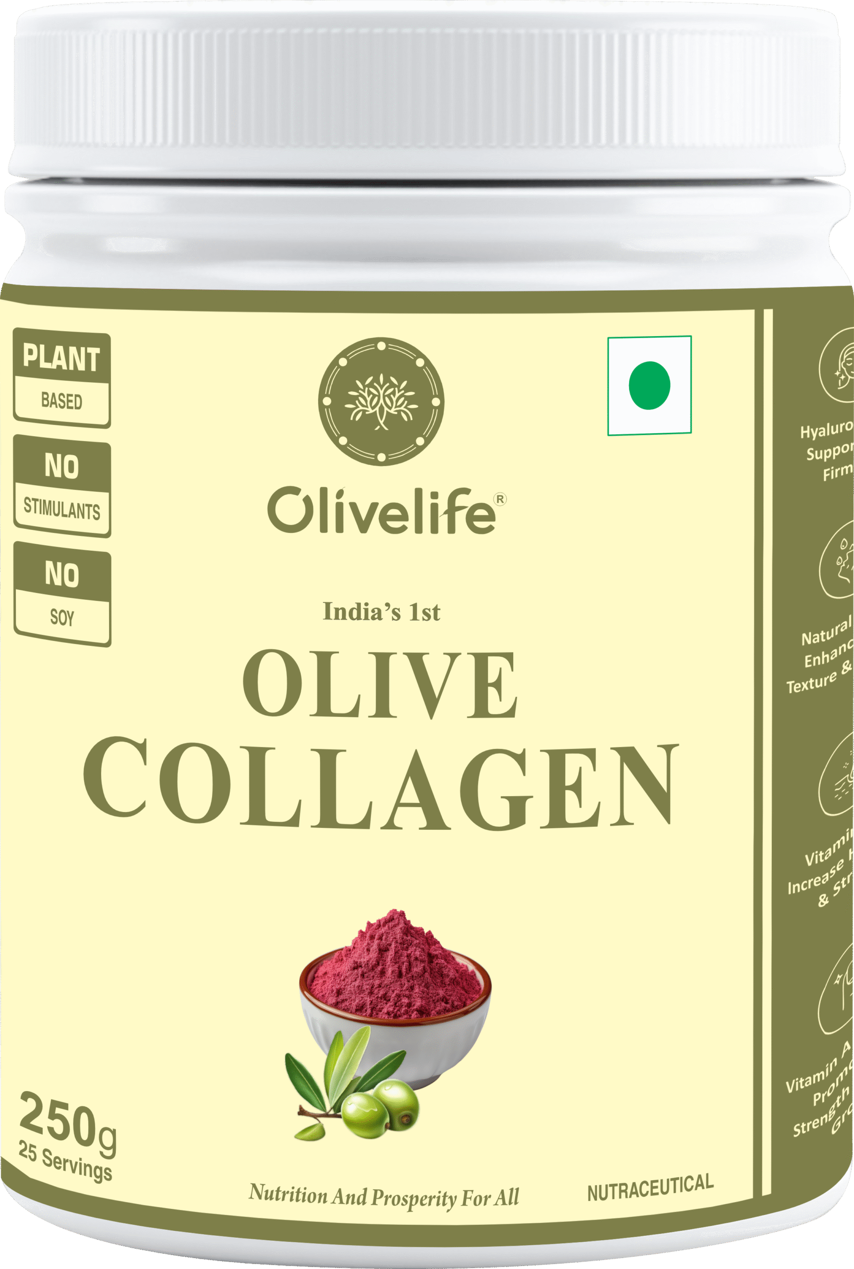 India’s 1st Olive Collagen - Olivelife